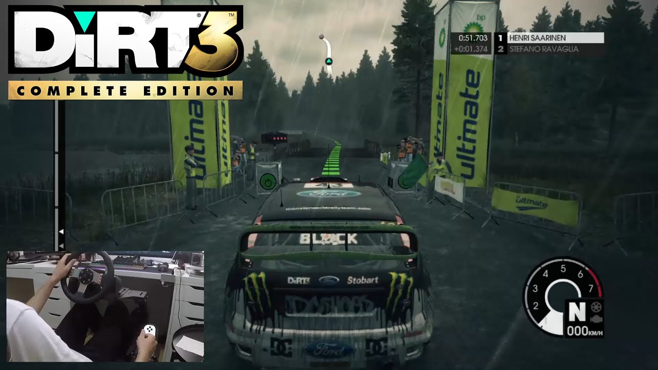 DIRT 3 PART 1 LOGITECH G27 PS3 - YouTube