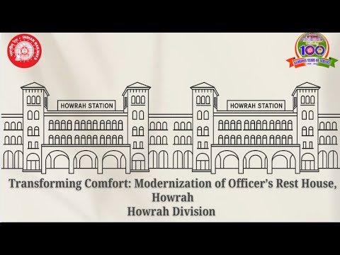 Transformation of Officer’s Rest House | Howrah Station New Complex | Eastern Railway - YouTube