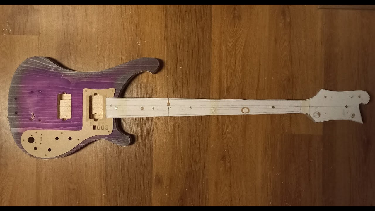 building a Rickenbacker bass part 8 - YouTube