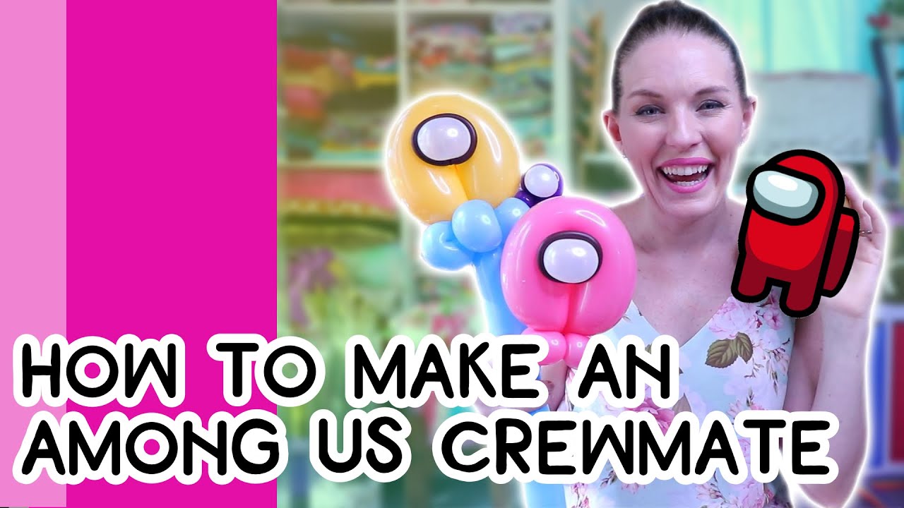 HOW TO MAKE AN AMONG US CREWMATE // A Balloon Twisting Tutorial - YouTube