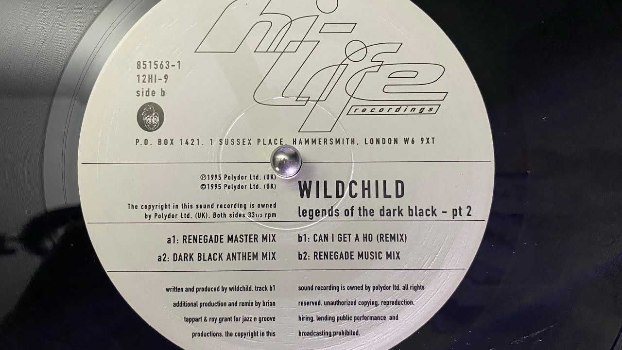 Wildchild - Legends of the Dark Black - Pt 2 (Renegade Master Mix ...
