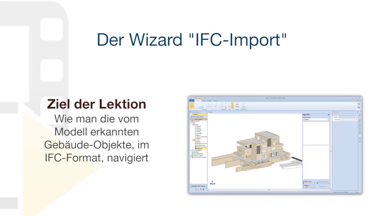 Tutorial von Edificius - Der Wizard "IFC-Import" - ACCA software - YouTube