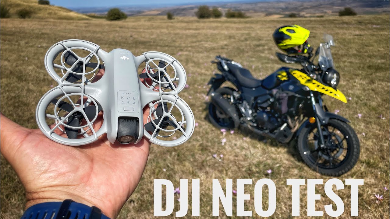 DJI Neo Phone Wi-Fi Range test + moto follow mode - YouTube