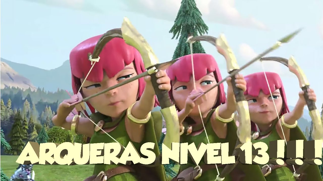 ARQUERAS AL MAXIMO!!! CLASH ROYALE - YouTube
