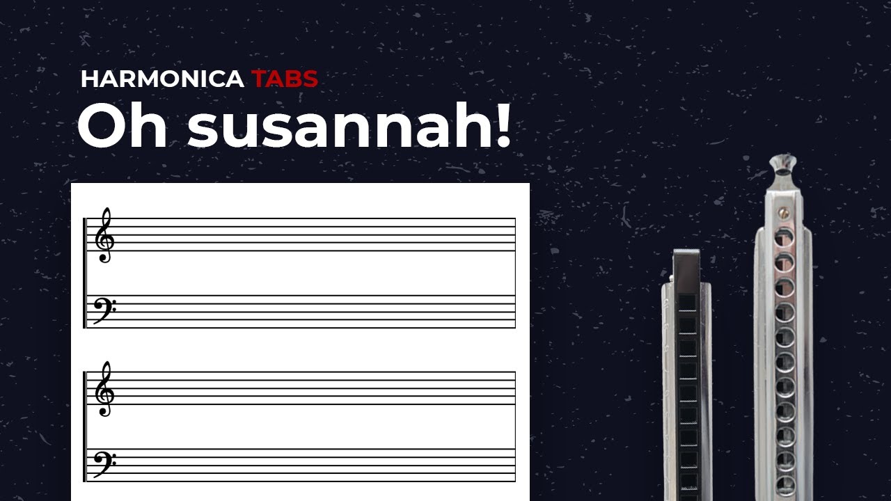 How to Play "Oh Susannah" on Diatonic Harmonica (C) - YouTube