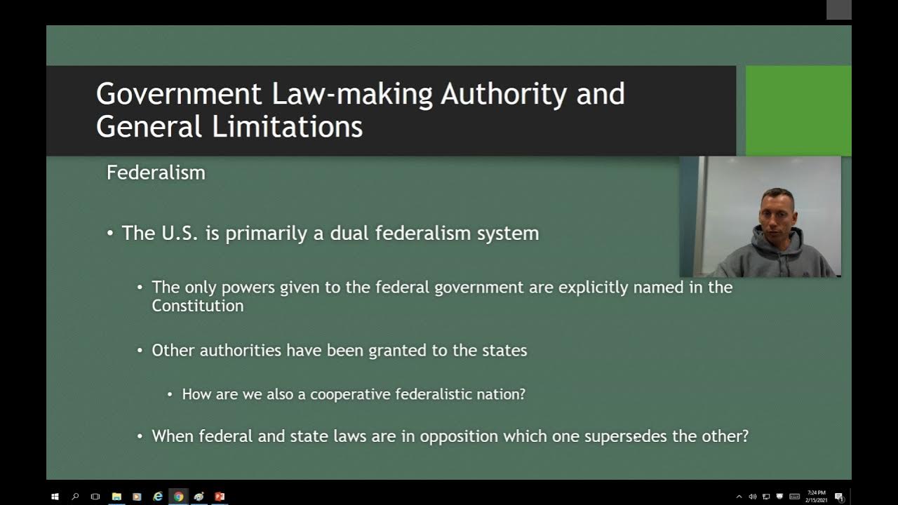 LAWE 155 Limitations on the Criminal Law Part 1 - YouTube