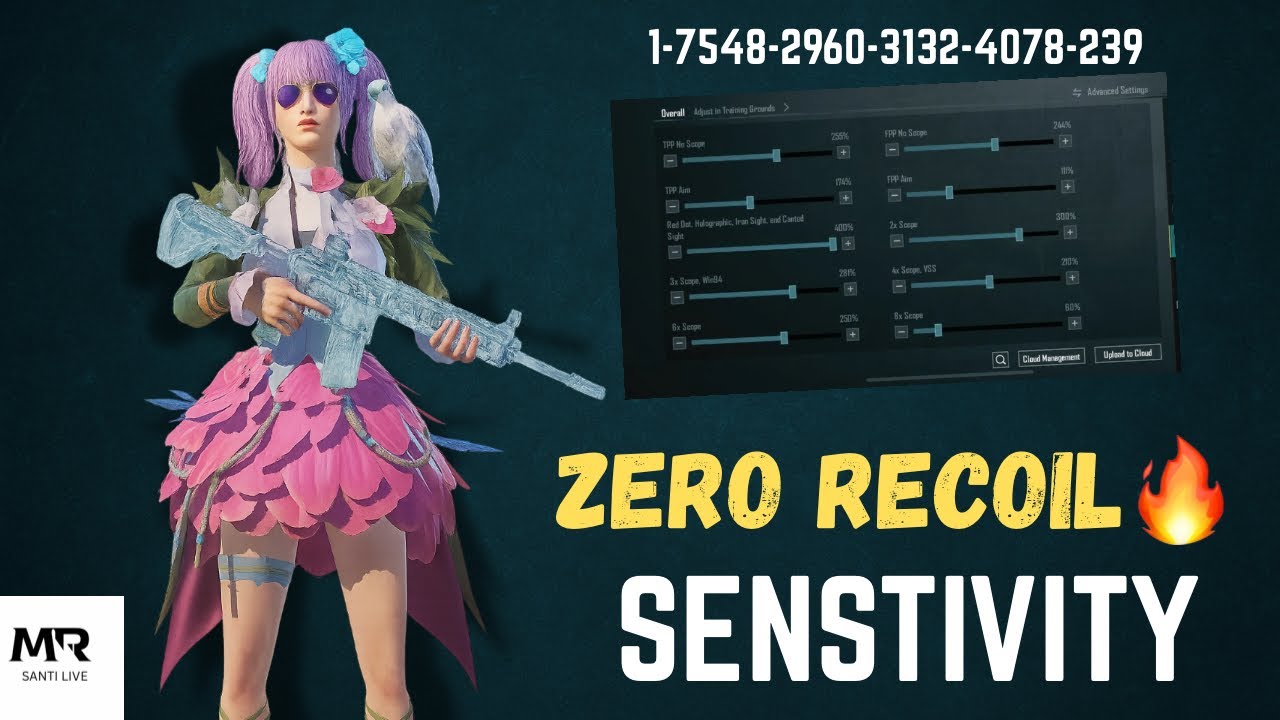 Best BGMI Sensitivity Settings 2025 | No Recoil Control Guide - YouTube