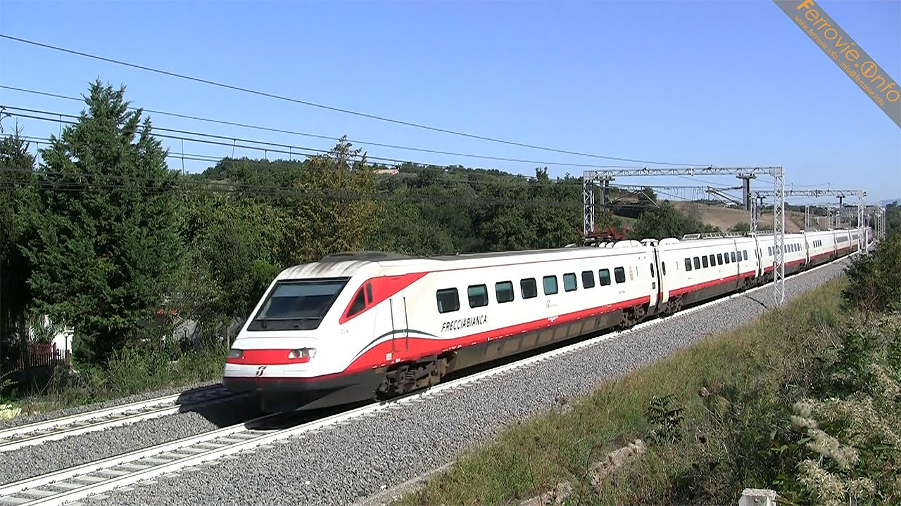 Transiti di ETR 463/485 in Direttissima - ETR 463/485 running on HSL ...