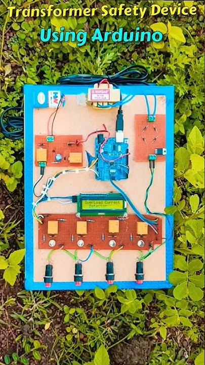 Transformer Safety Device using Arduino || Electrical Project Shorts #shorts #electricalprojects ...