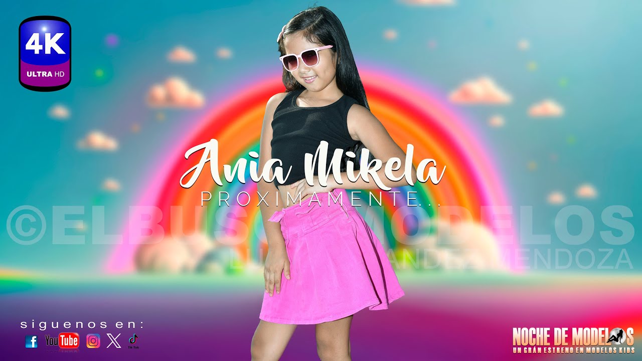 ANIA MIKELA - UN GRÁN ESTRENO EN MODELOS KIDS - YouTube