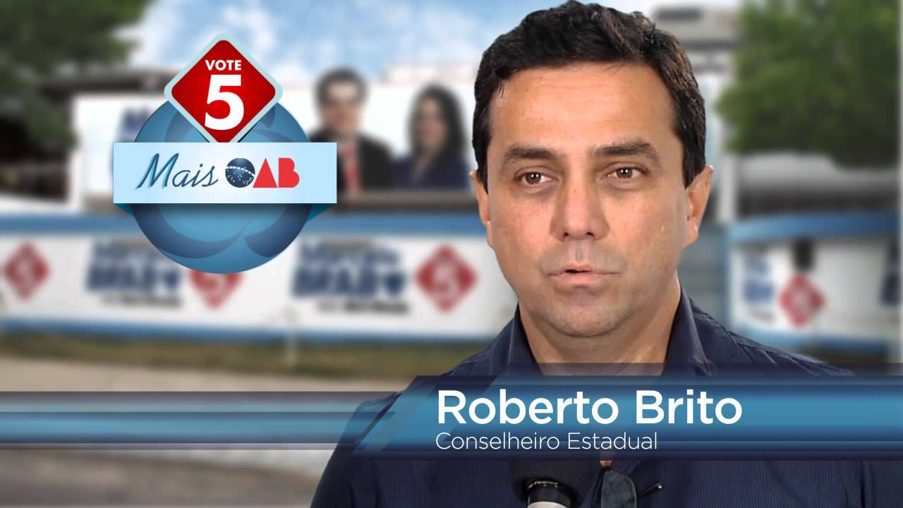 Chapa 5: Roberto Britto vota em Mais OAB - YouTube