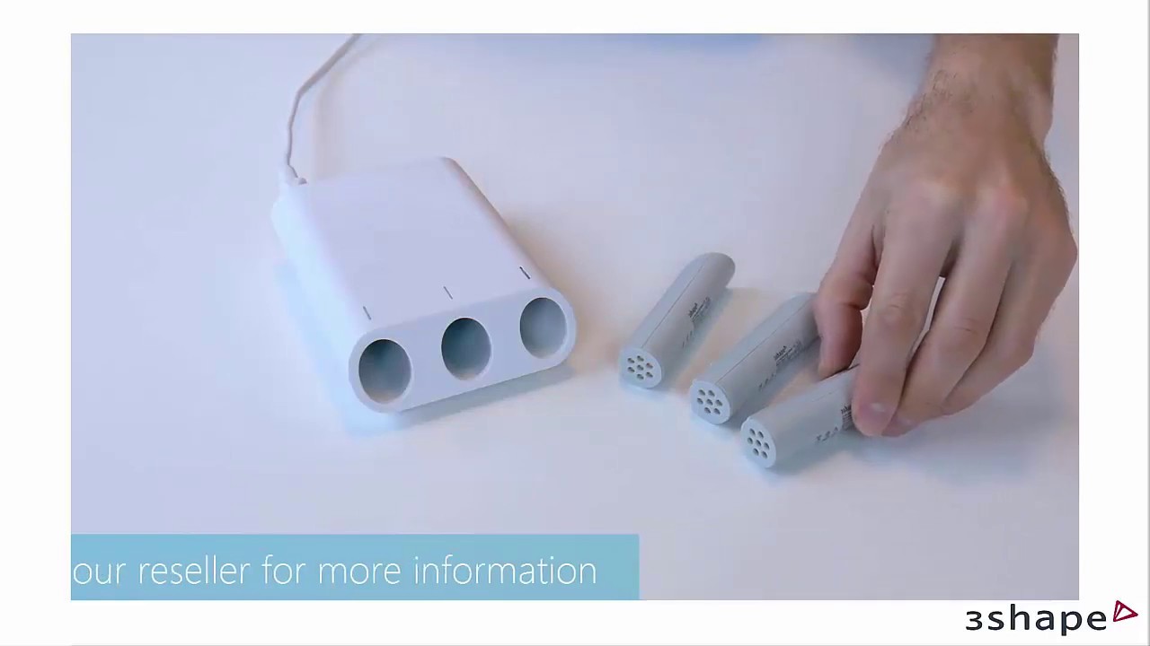 3Shape TRIOS Wireless – batteries - YouTube