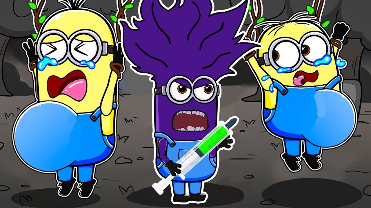 Oh no! Bob, Kevin is pregnant!? Purple Minion Monster Take them out ...
