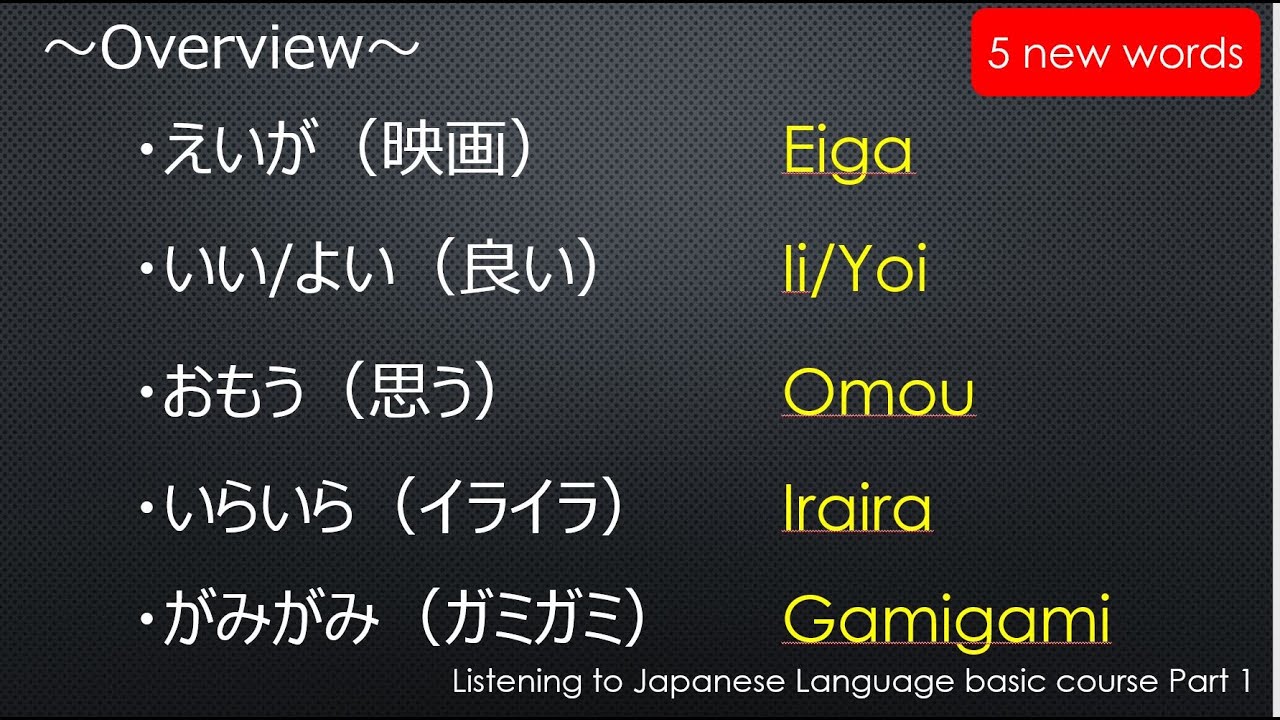 Japanese language, Japanese lesson, JLPT 2-6 from Tokyo Japanese Native ...