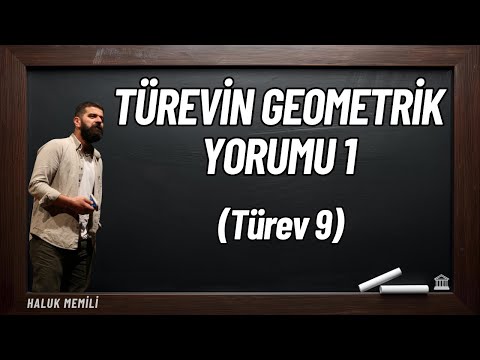 Türevin Geometrik Yorumu 1 (Türev 9)