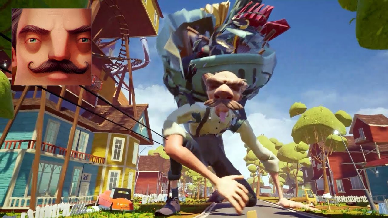 Hello Neighbor - My New Neighbor Hello Neighbor 2 Big Janitor Act 2 ...