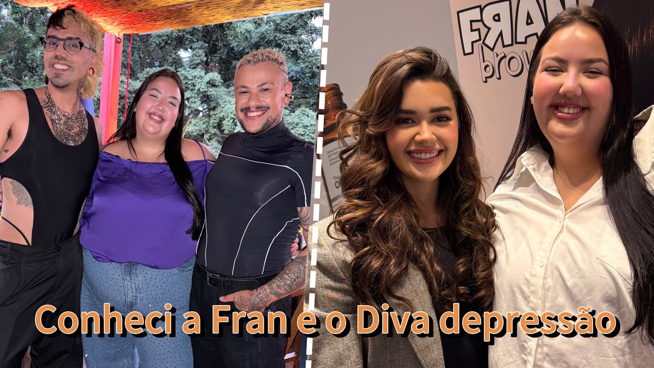 VLOG: Conheci a Fran + festa de lançamento da Pudim - YouTube