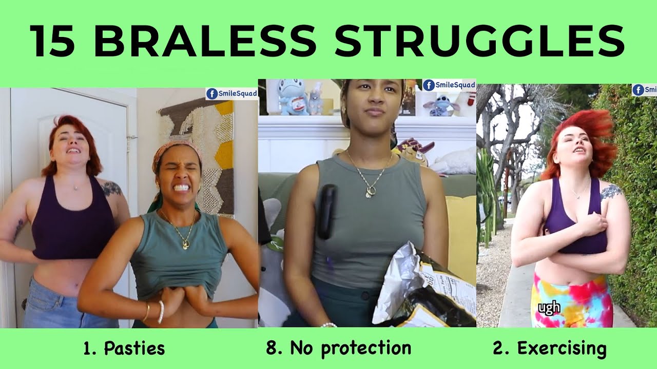 15 BRALESS STRUGGLES _ Memes Funny _ Try Not To Laugh 😂#funny ...