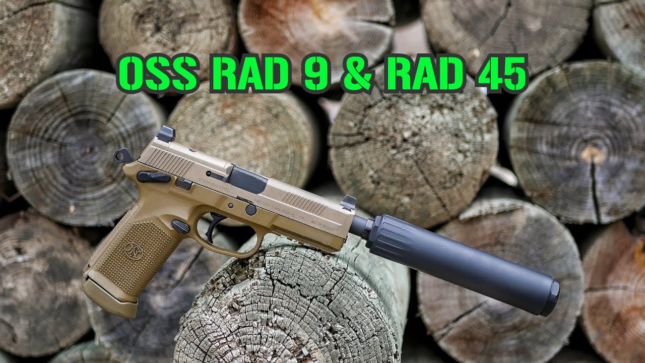 OSS RAD 9 & RAD 45 Suppressors : TTAG Range Review - YouTube