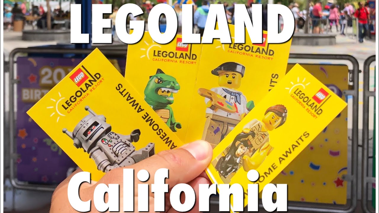 LEGO 🌎 LEGOLAND California experience ! NEW Exclusive Sets / fun rides ...