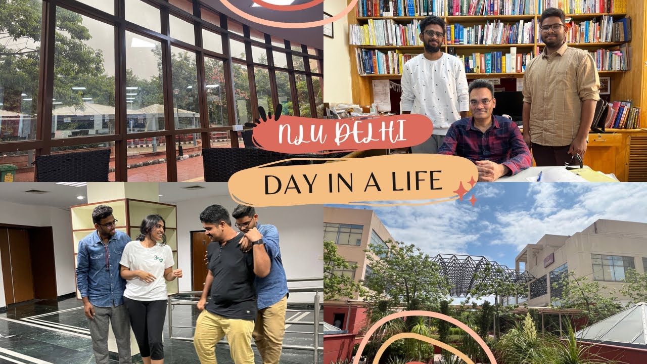 NLU Delhi Student Life | Vlog 02 - YouTube