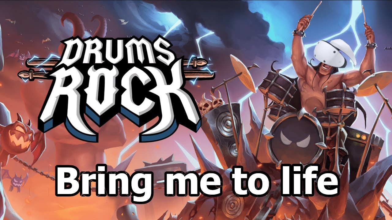 PSVR 2 - Drums Rock: Bring me to Life - HARD - YouTube