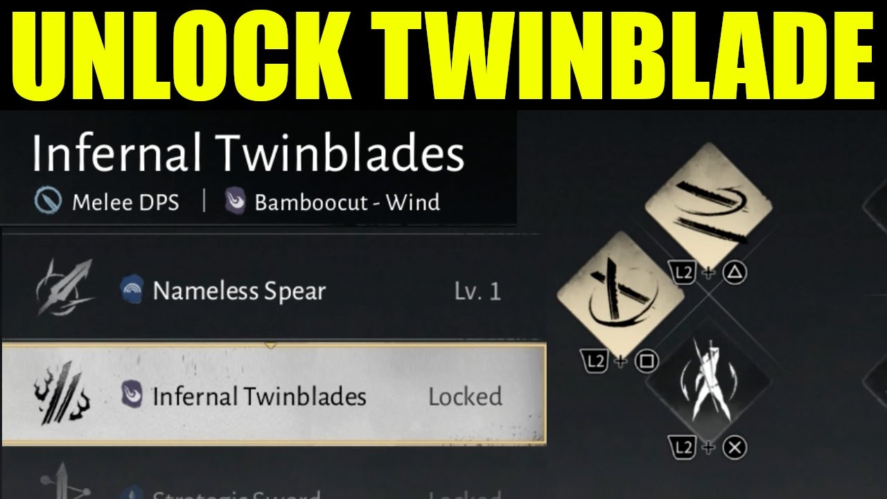 Where winds meet - how to unlock infernal twin blades (How to equip ...