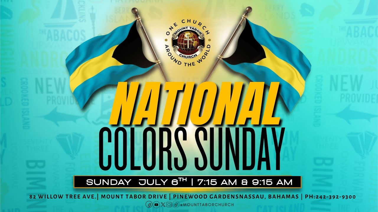 NATIONAL COLORS SUNDAY| A R.E.A.L Worship Experience | Bishop Delton ...