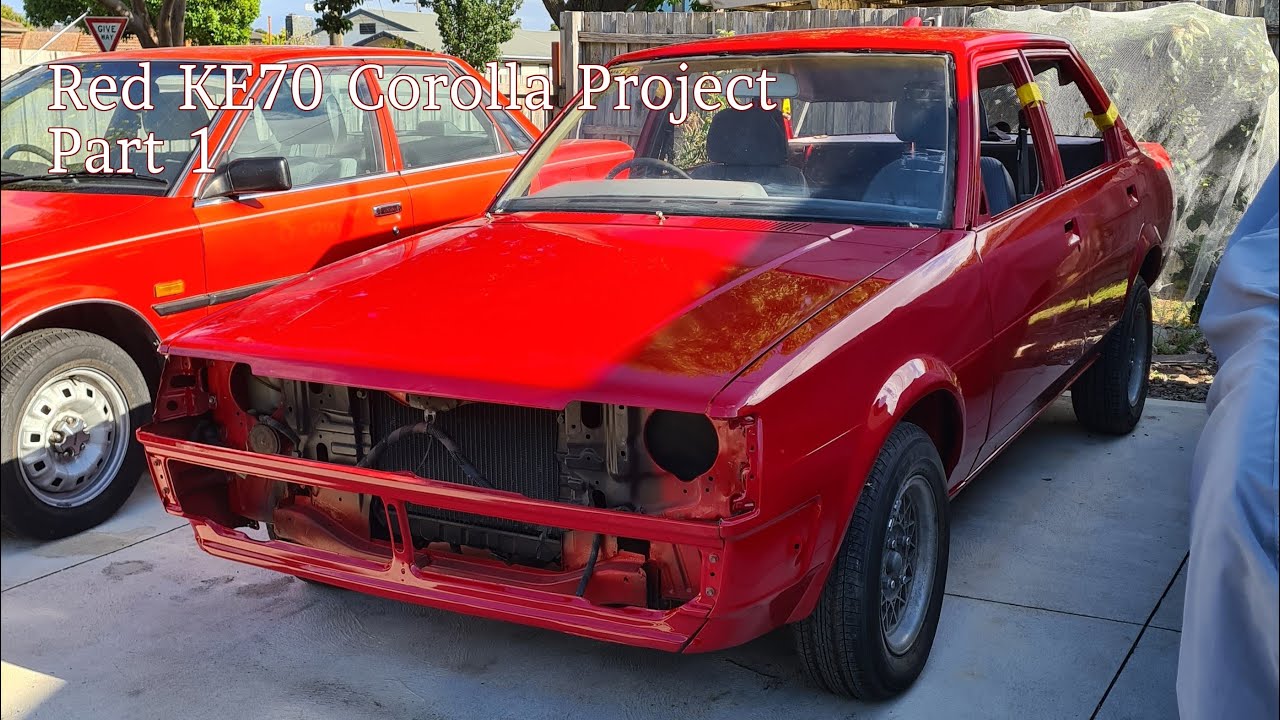 [Red KE70 Pt.1] Toyota Corolla Ke70 Project Overview - YouTube