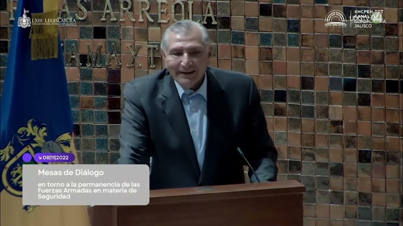 Intervención De Adán Augusto López En La Mesa De Diálogo Sobre La