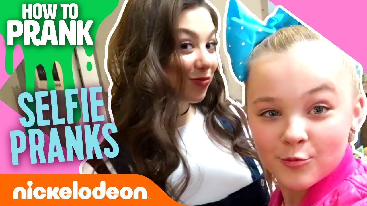 JoJo Siwa’s Selfie Pranks w/ Kira Kosarin, Riele Downs & More | Nick ...