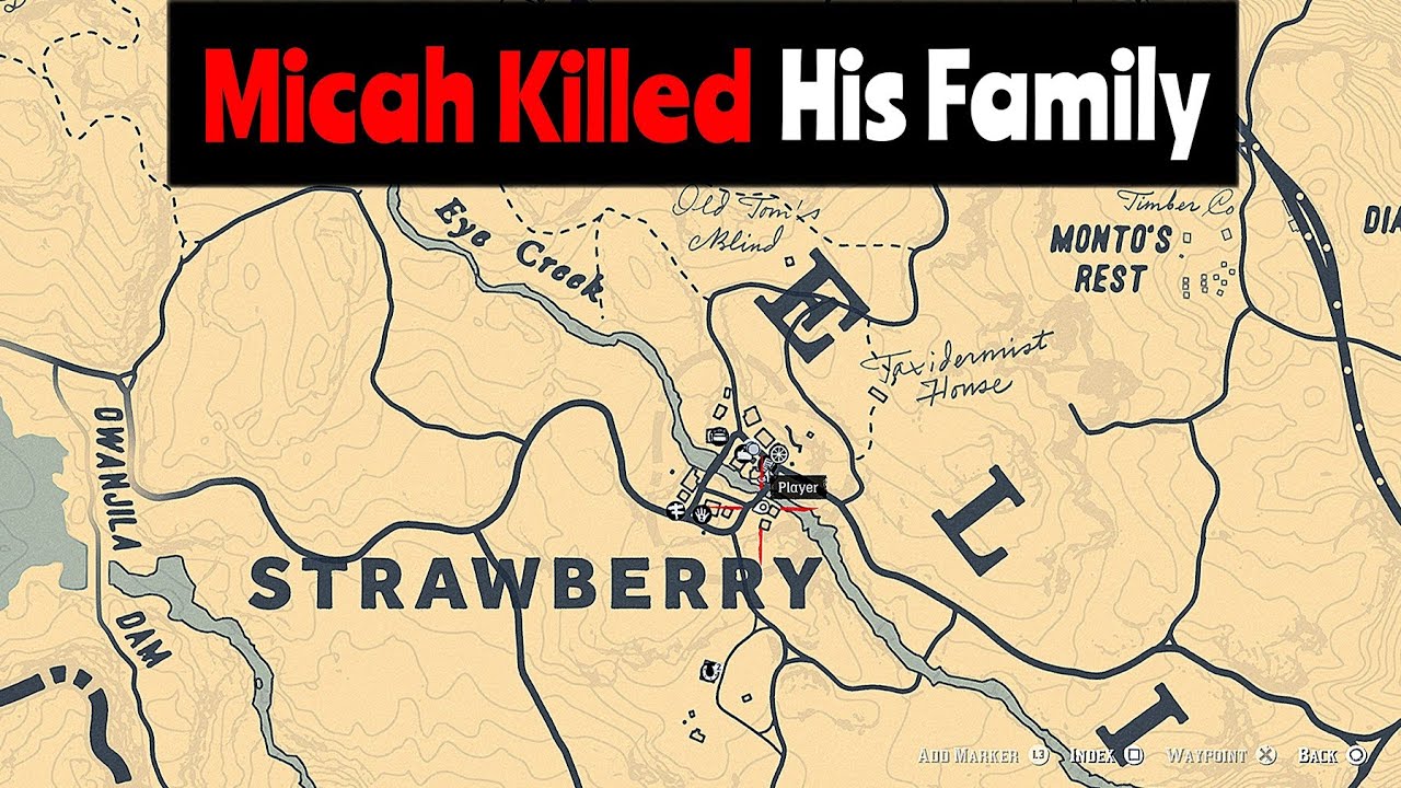 Always help the NPC whose family was killed by Micah - RDR2 - YouTube