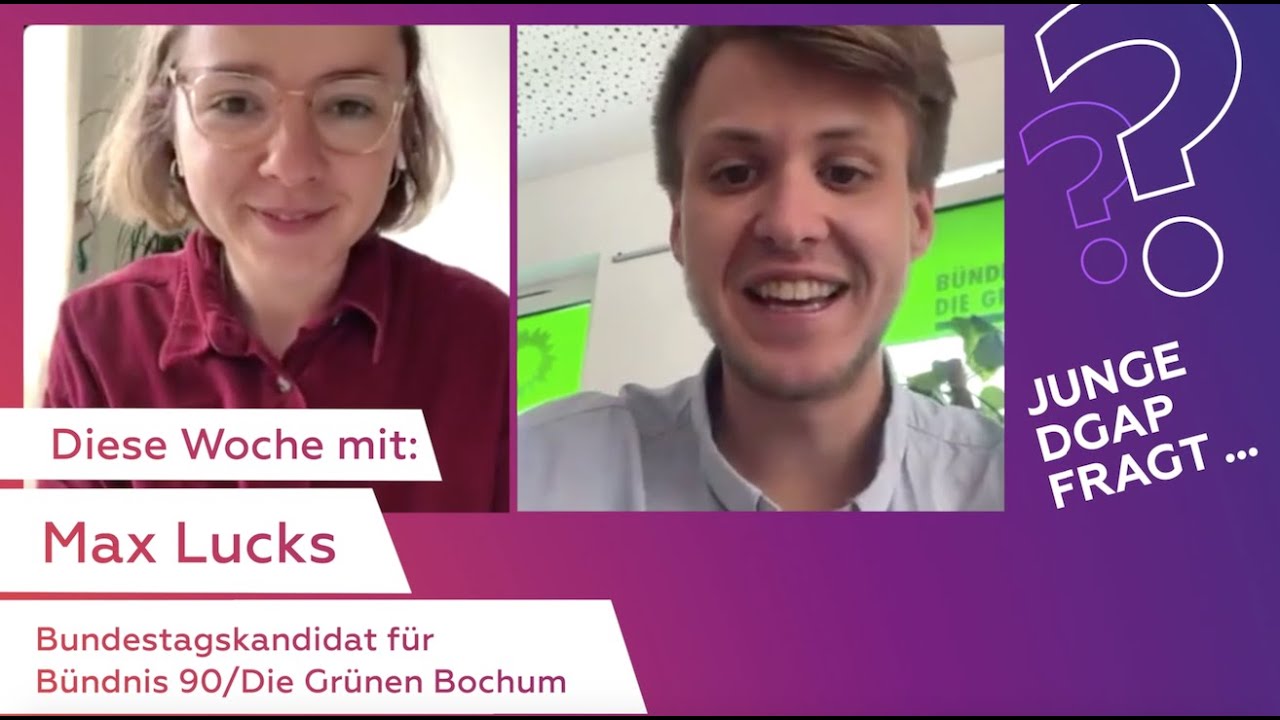 Bundestagskandidat Max Lucks: Druck von der Straße in den Bundestag ...