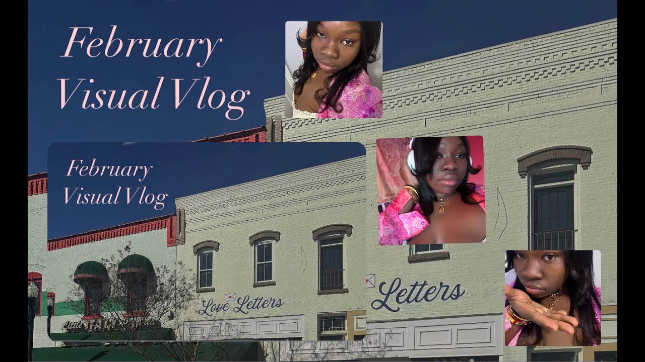 february; visual diary - YouTube