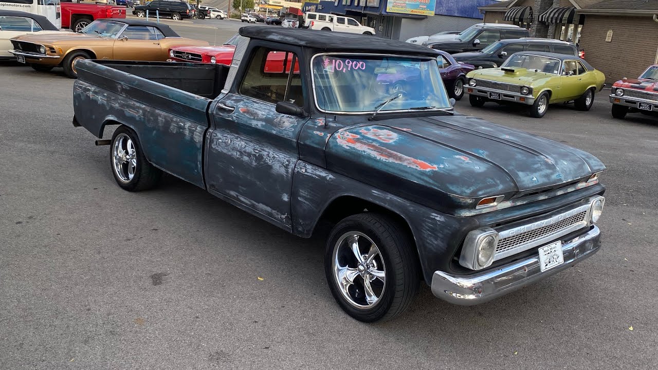 Test Drive 1966 Chevrolet C-10 LWB SOLD $10,900 Maple Motors #1906 ...