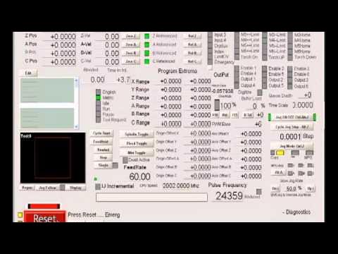 MACH 3 CNC CONTROL SOFTWARE TUTORIAL 4 INPUTS & OUTPUTS - YouTube