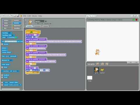 How to make a video game using scrach? - YouTube