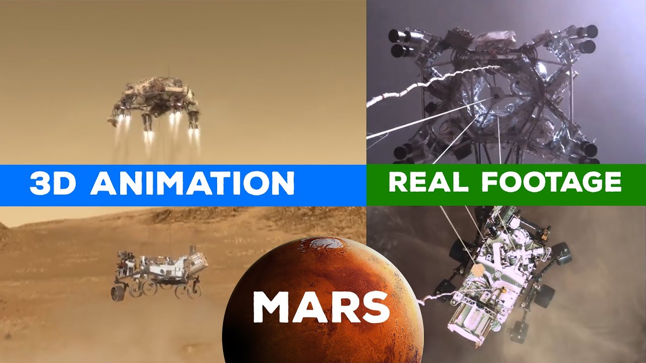 Perseverance Rover’s REAL FOOTAGES on MARS - YouTube