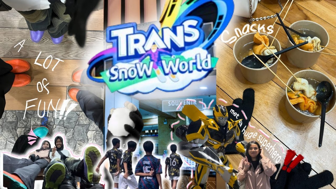 Snow in Trans Snow World || Vlog ☃️☃️ ️ - YouTube
