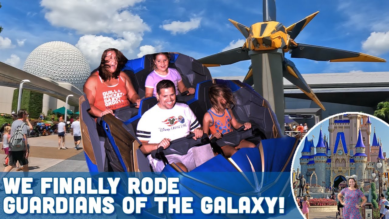 Riding Guardians of the Galaxy: Cosmic Rewind For The First Time ...