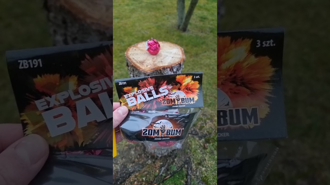 🔥💥Zom Bum Explosive Balls💥🔥 #pyro #feuerwerk #pyroisnocrime #explosion ...