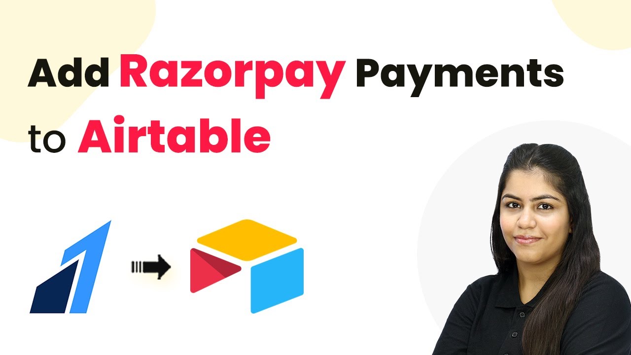 How to Add Razorpay Payments to Airtable Automatically - YouTube