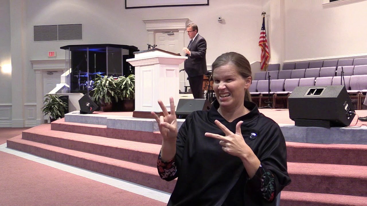 Sign Language "Spirit of Holiness" Interpreted sermon 8/21/19 - YouTube