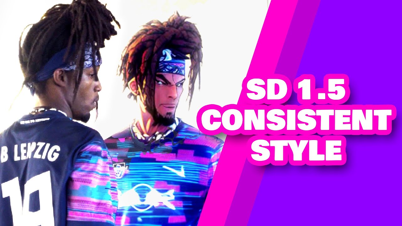 Stable Diffusion Consistent Style with 1.5 img2img - YouTube