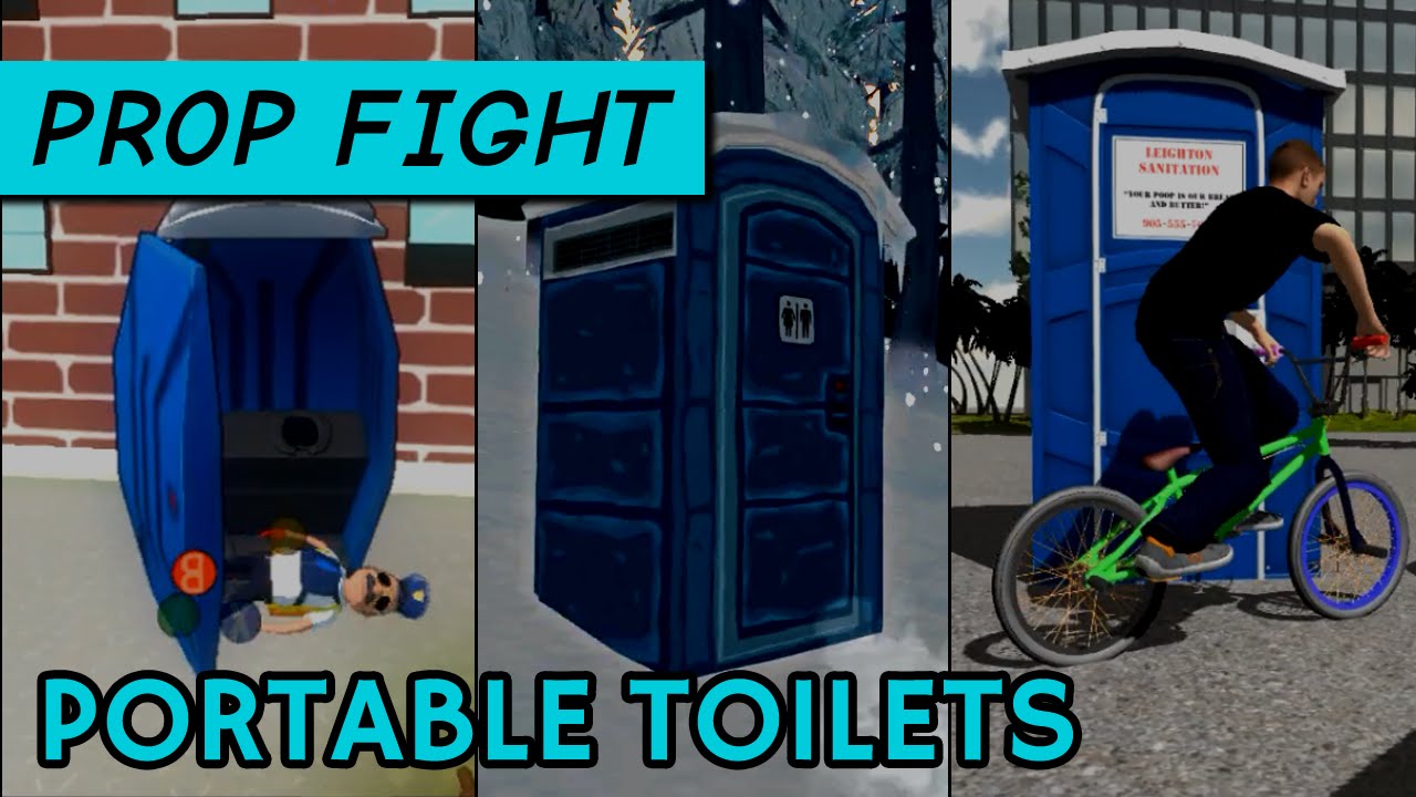 The best portable toilet in a videogame is... | Prop Fight ep 1 - YouTube