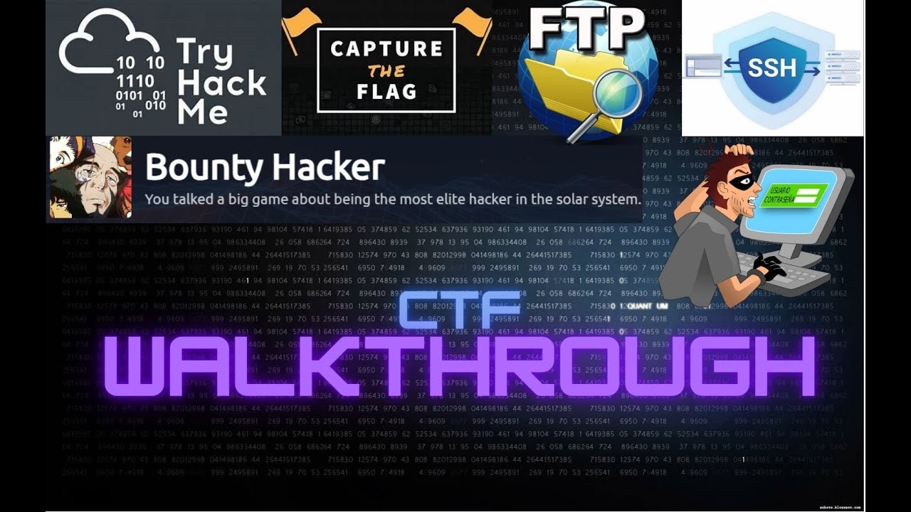 Tryhackme Bounty Hacker Walkthrough Complete Guide To Solving The Ctf Bounty Hacker Youtube