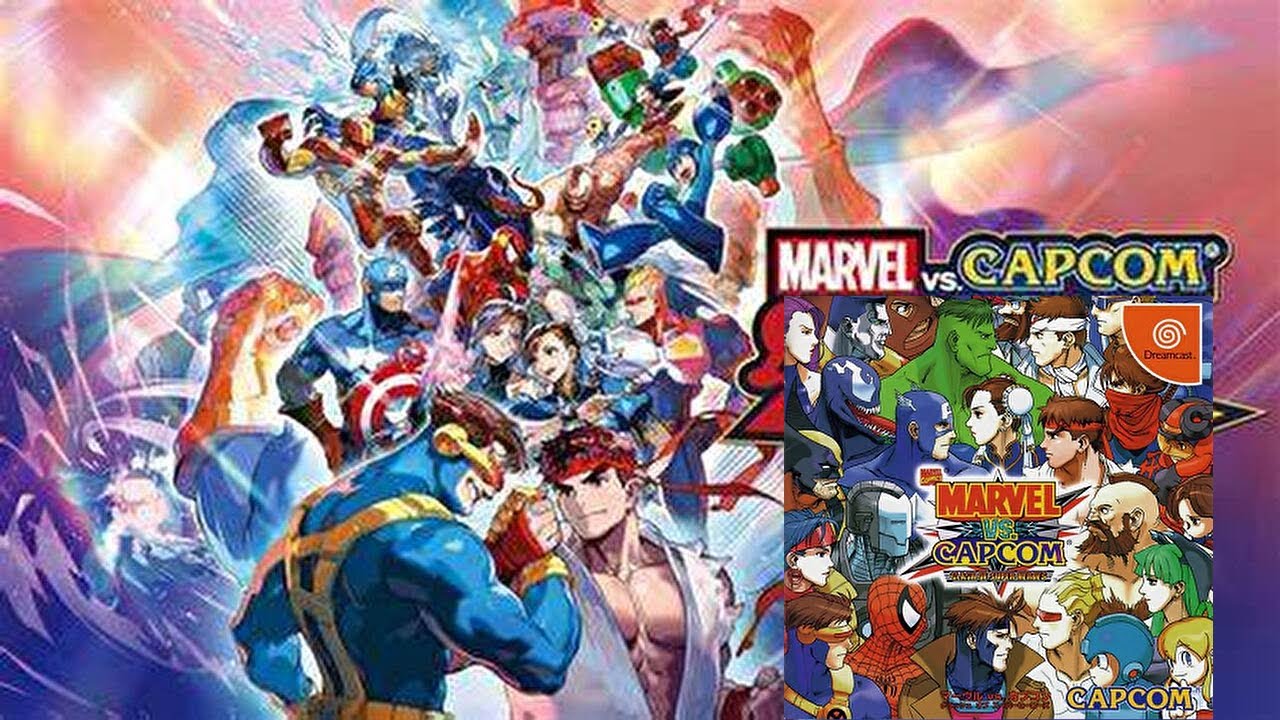 【Dream cast版】祝 移植 決定！【MARVEL VS. CAPCOM CLASH OF SUPER HEROES】 - YouTube