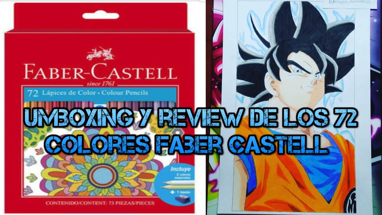 Unboxing y review de los 72 colores Faber Castell - YouTube