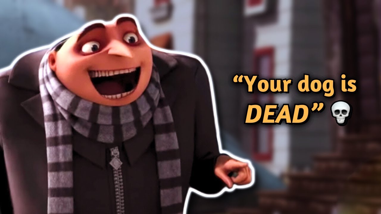 Gru being an ICONIC COMEDIAN for almost 4 minutes straight - YouTube