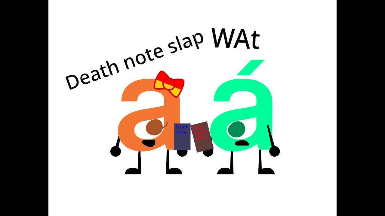 tvokids jumpstart chinese a's revenge 10 Death note slap - YouTube